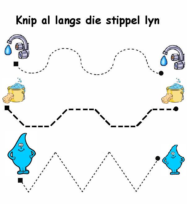 Optel somme: Waterdruppel mannetjies